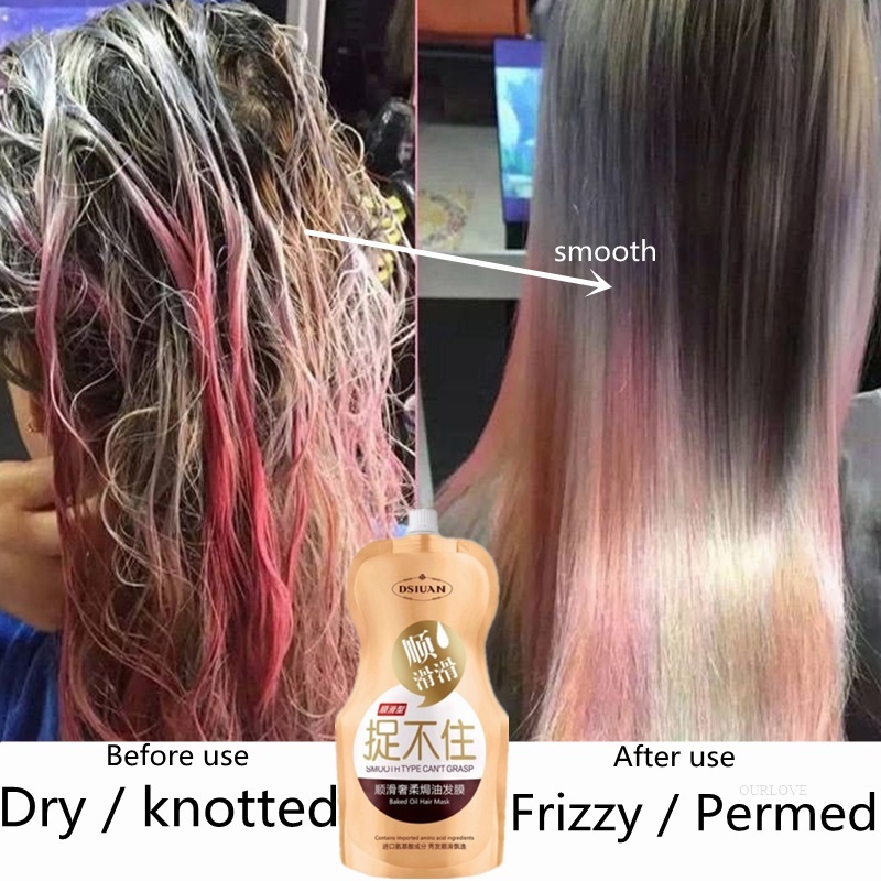 🔥IN STOCK🔥 Hair Keratin Mask ubat rambut lurus Keratin Conditioner Hair ...