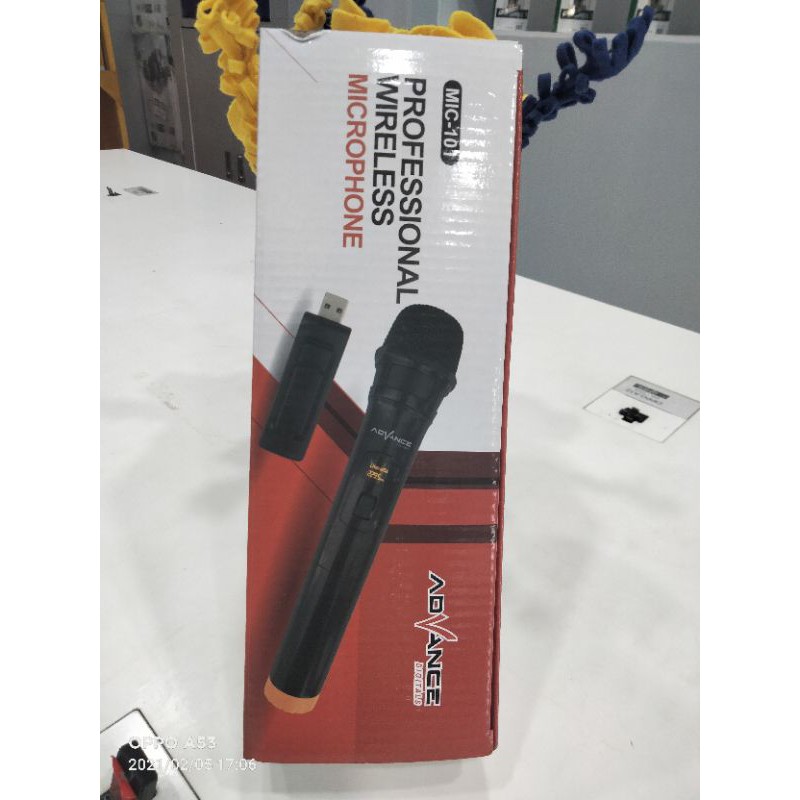 Advance 101 wireless Microphone | Shopee Malaysia