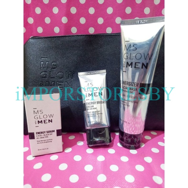 Basic Package Ms. Glow for Men | Shopee Malaysia