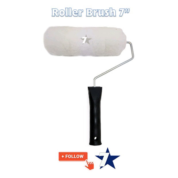 Paint Roller Brush for Wall Ceiling Berus Cat Dinding Siling 7" ( 7 ...