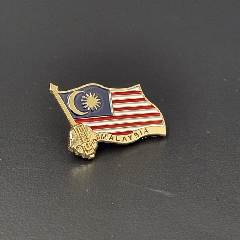Malaysian flag with leo club | Shopee Malaysia