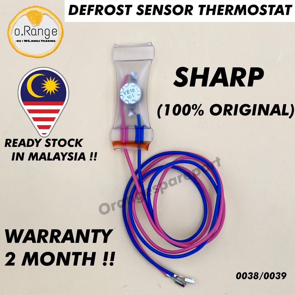 (100%ORIGINAL) SHARP DEFROST SENSOR THERMOSTAT | Shopee Malaysia