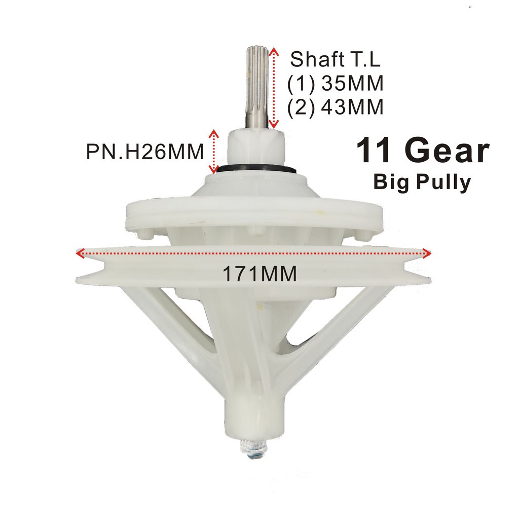 Washing Machine Gear Box (Semi Auto) | Shopee Malaysia