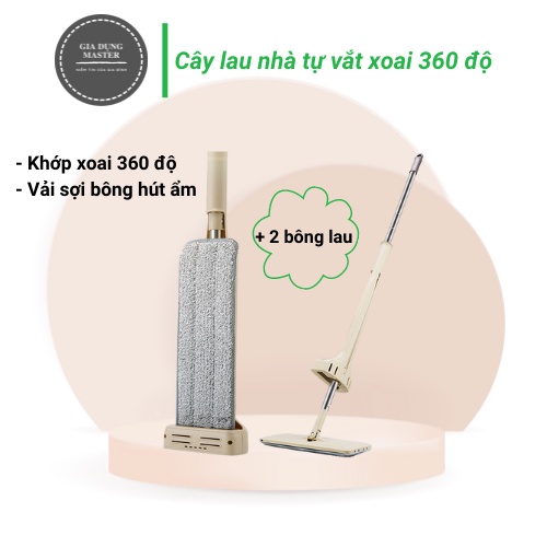 Smart Self-Squeezing Plastic Mop Brush Rotates 360 Degrees, Sweep The ...