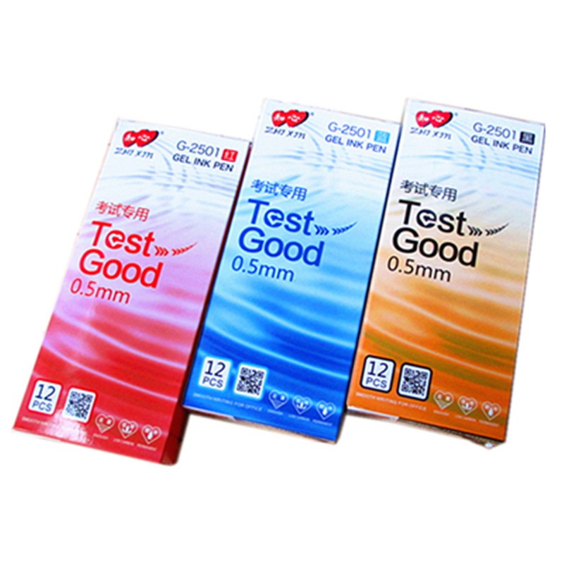 Test Good Gel Ink Pen 0.5mm / 知心笔 / Zhi Xin (Box Of 12pcs) Testgood ...