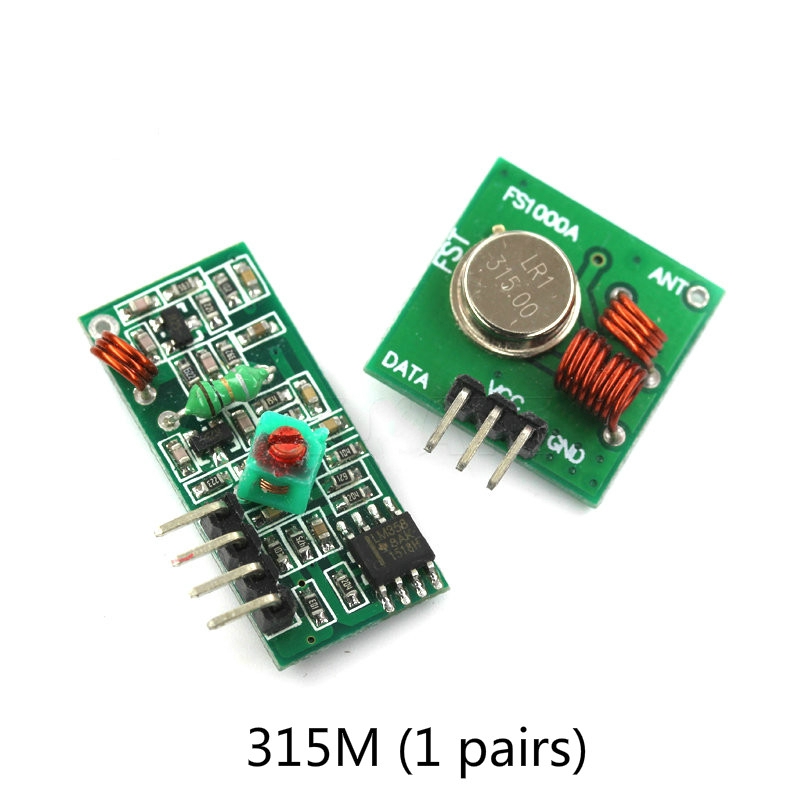 433M 315M super regenerative module radio transmitter receiver 315MHZ/433MHZ frequency ...