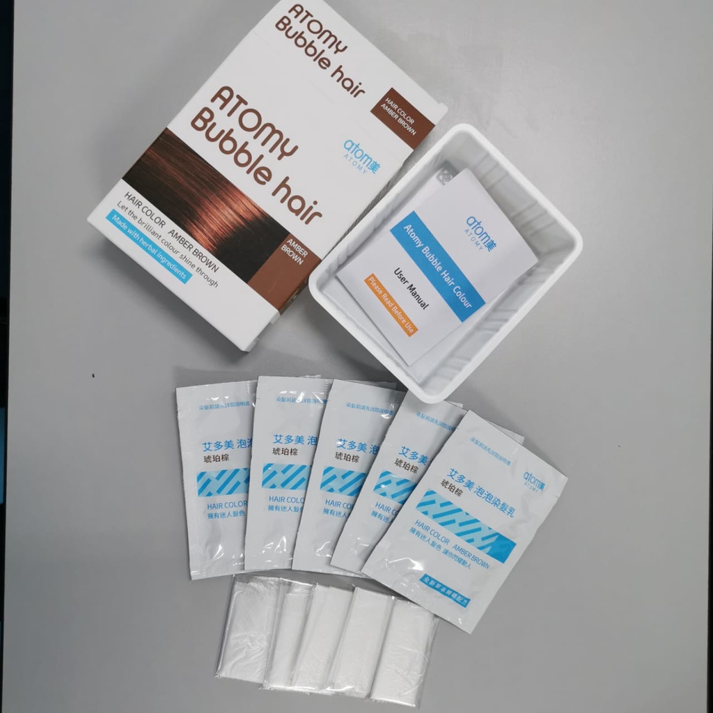 Atomy Bubble Hair Colour 泡泡染发剂 | Shopee Malaysia