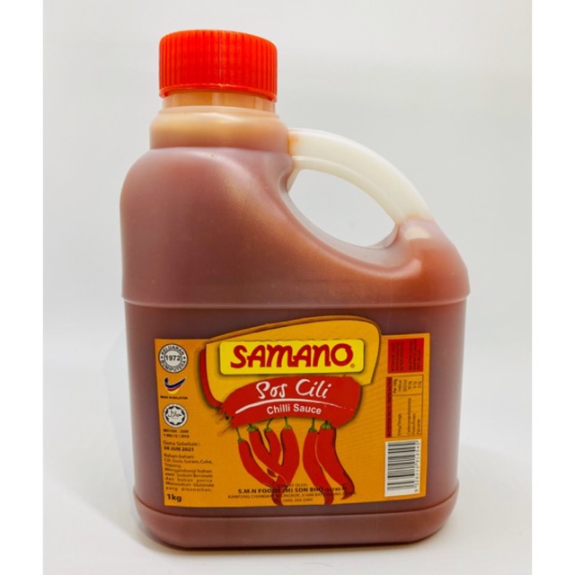 Sos Cili SAMANO 1kg (Chili Sauce) | Shopee Malaysia