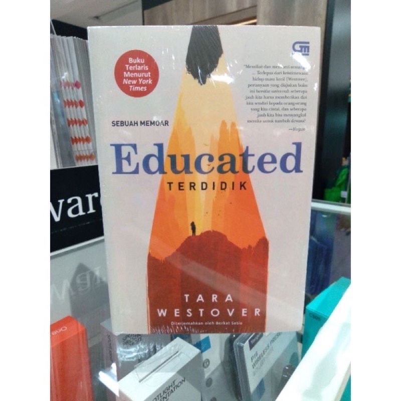 Educated ( Educated) Tara Westover Indonesian version | Shopee Malaysia