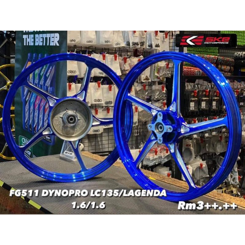 DYNOPRO Sport Rim LC135 V1-V7 SRL115 SRL110 EZ115 SPORT RIM DYNOPRO ...