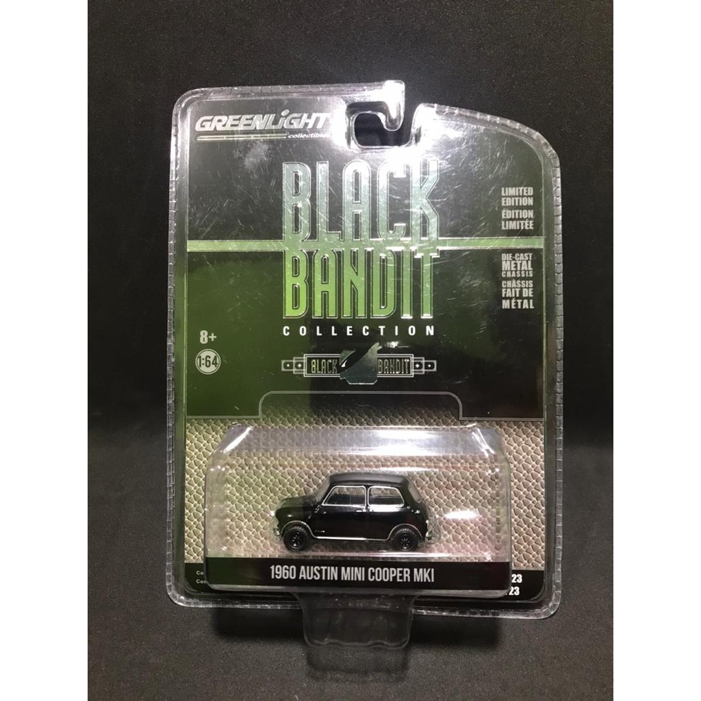 GREENLIGHT BLACK BANDIT 1960 AUSTIN MINI COOPER MKI | Shopee Malaysia