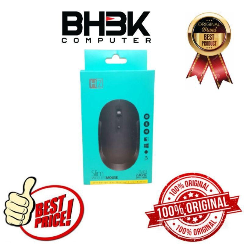 🖱HZ SLIM WIRELESS MOUSE ZM03🔥 | Shopee Malaysia