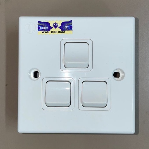 🔷CLEAR STOCK🔷 PDL MK Slimline Plus SWITCHES 1 Gang 2 Gang 3 Gang 1 Way ...