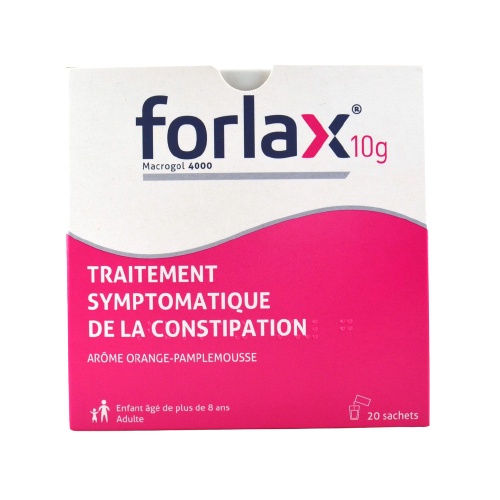 Forlax Adults Macrogol 4000 Powder |Melegakan Sembelit 10g x 20s ...