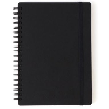 Muji Double Ring Notebook with Strap (Ruled/Lined) | Shopee Malaysia