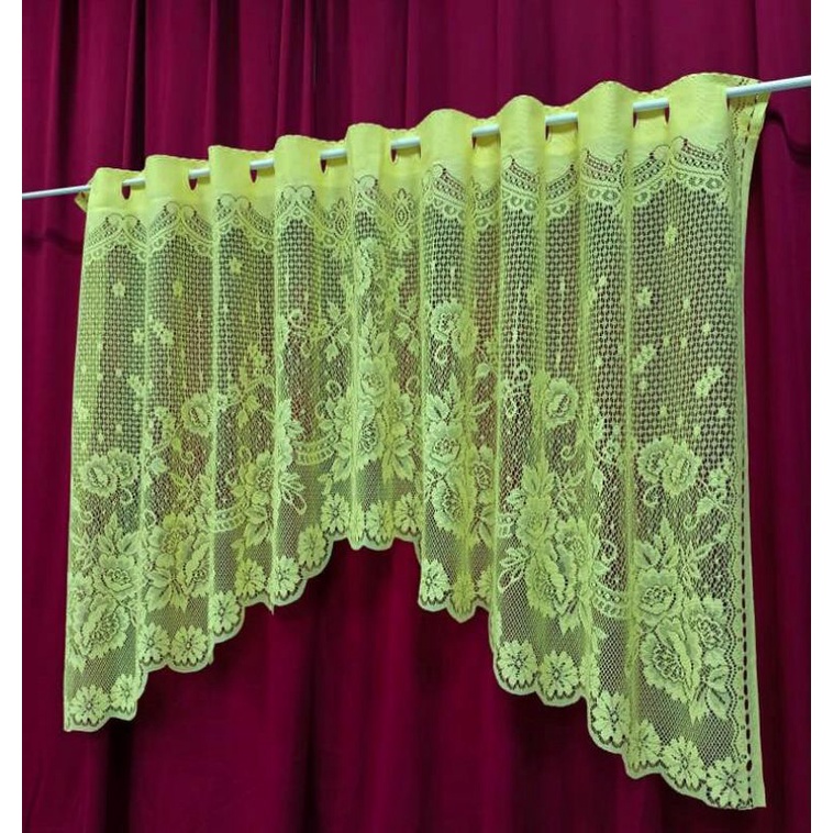 LANGSIR LACE PINTU DAN TINGKAP (H345) | Shopee Malaysia