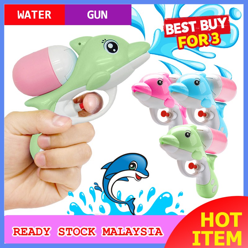 BEIQITONG Children Cute Dolphin Water Gun Toys Water Spray Bath Toys ...