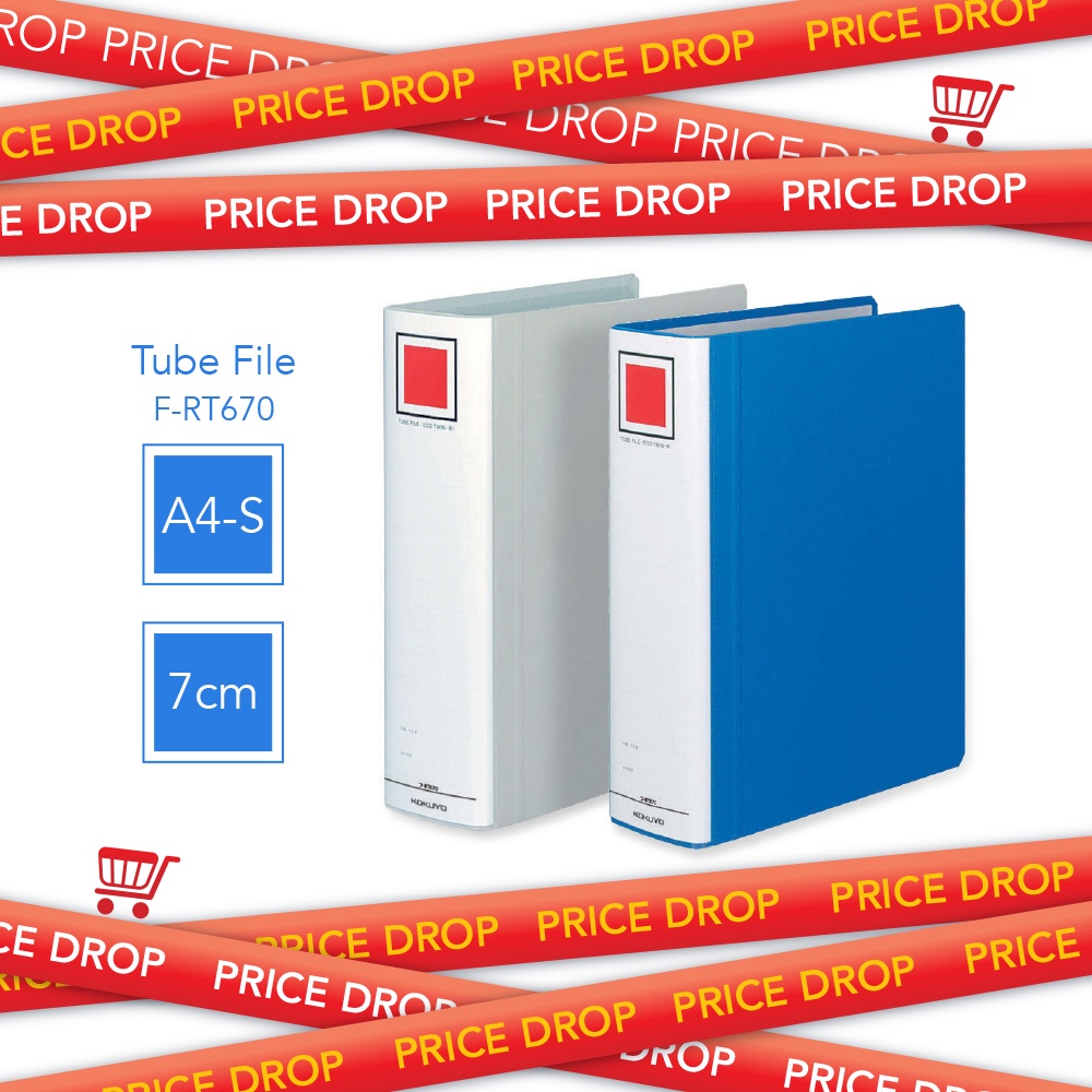 Kokuyo F-RT670 Tube File A4-s (Twin Eco) 7cm (700 SHEETS) | Shopee Malaysia
