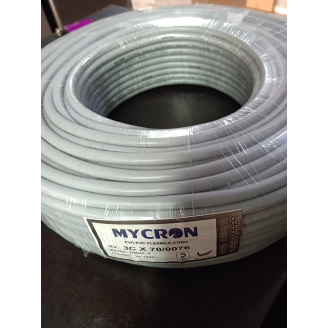 【Ready Stock】Made In Malaysia (100% Pure Copper) Dalam Ada Tiga Wayar ...