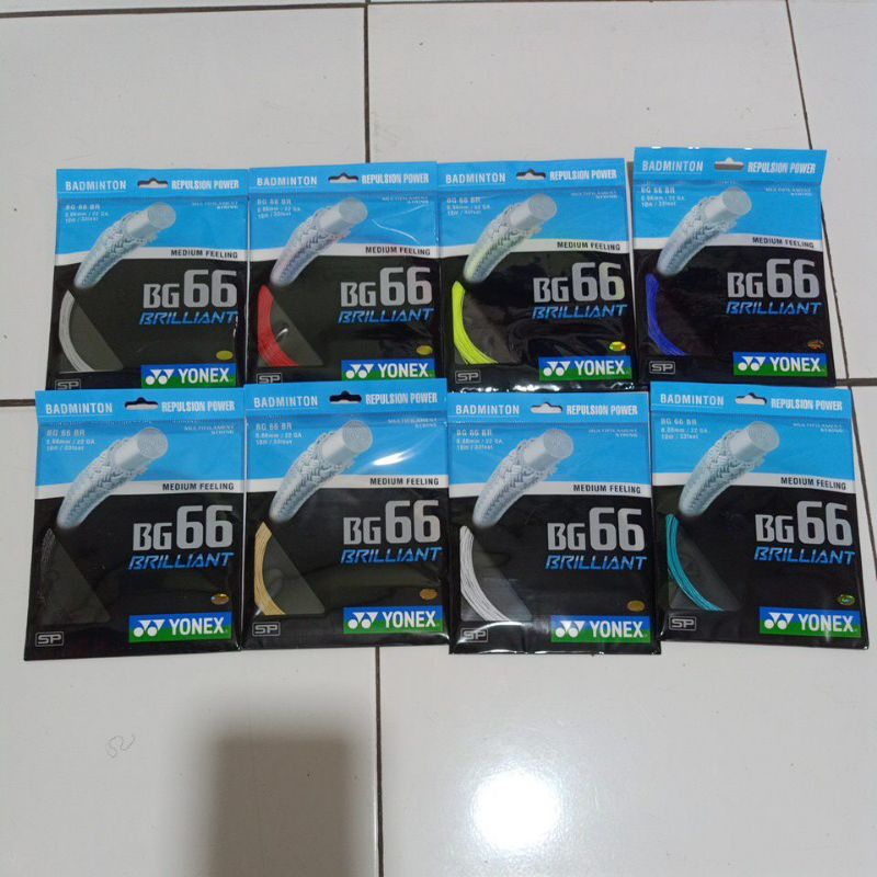 Original Brilliant yonex BG 66 racket strings | Shopee Malaysia
