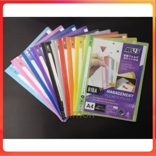 APLUS FAIL PENGURUSAN / 818A management file with pocket ( A4 ...