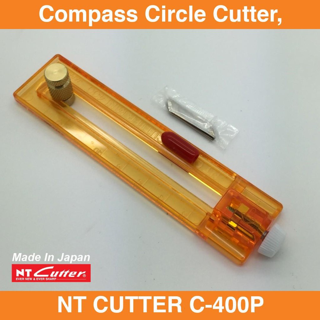 NT Cutter C-400P/Compact Circle Cutter + 5blades | Shopee Malaysia