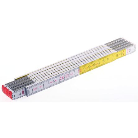 Stabila Wood Ruler Metric 2m SBTR-3001 Folding Wooden Ruler Measuring ...