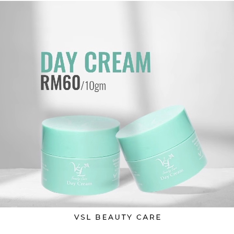 VSL DAY CREAM 10g 💯 ORIGINAL FROM HQ | Shopee Malaysia