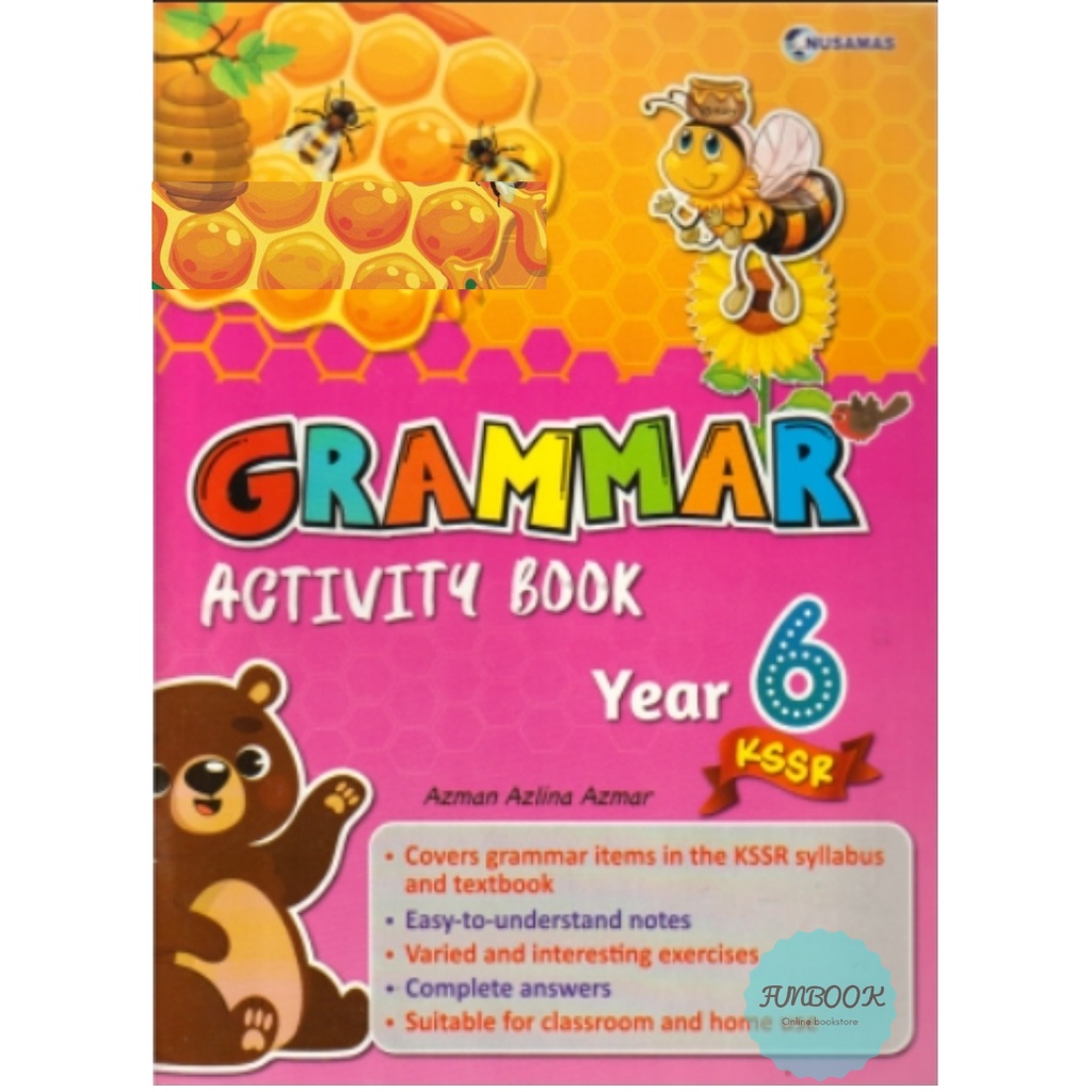 [FUNBOOK] Grammar Activity Book Year 1-6 Primary School (Nusamas ...