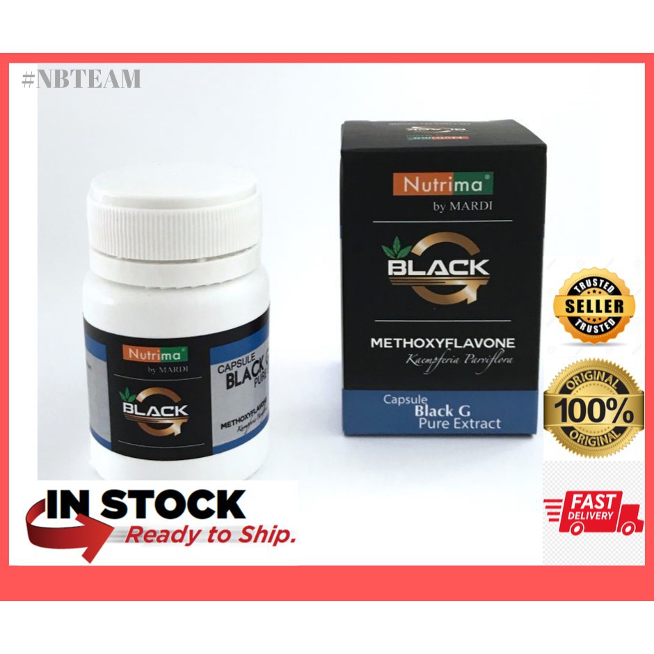 Black G Nutrima Original 30 Kapsul | Shopee Malaysia