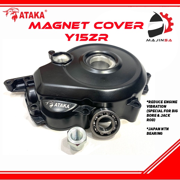 ATAKA RACING MAGNET COVER YAMAHA Y15 Y15ZR WITH BEARING ENGINE COVER | Shopee Malaysia