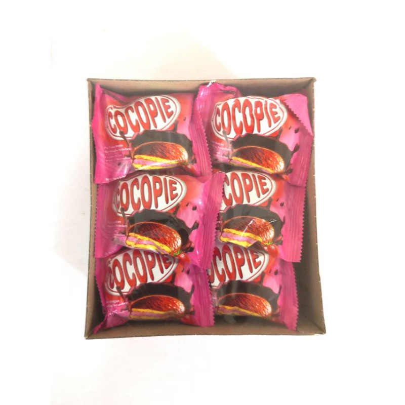 Cocoaland Mum's Bake Cocopie 24pcs x 25g Dark Chocolate Pie With Marshmallow Cake Series Kek ...