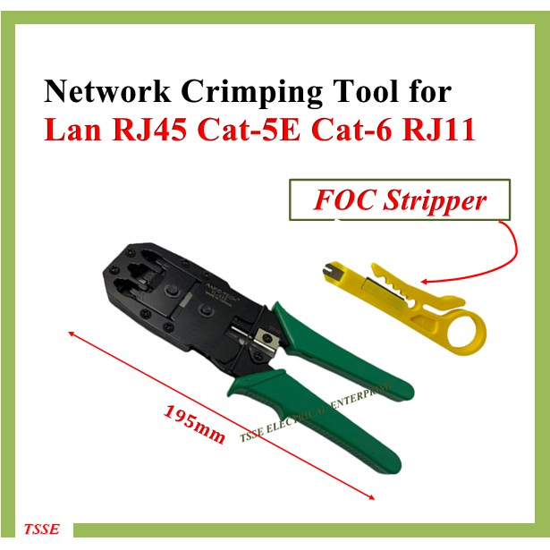 🔥Ready Stock🔥OB-315 Network Crimping Tool For Lan RJ45 Cat 5 Cat-5E Cat ...