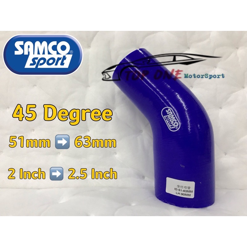 Samco Sport Silicone Hose 45/90 Degree/Straight Recuder Couplint/Turbo Intercooler/Pipe/Filter ...