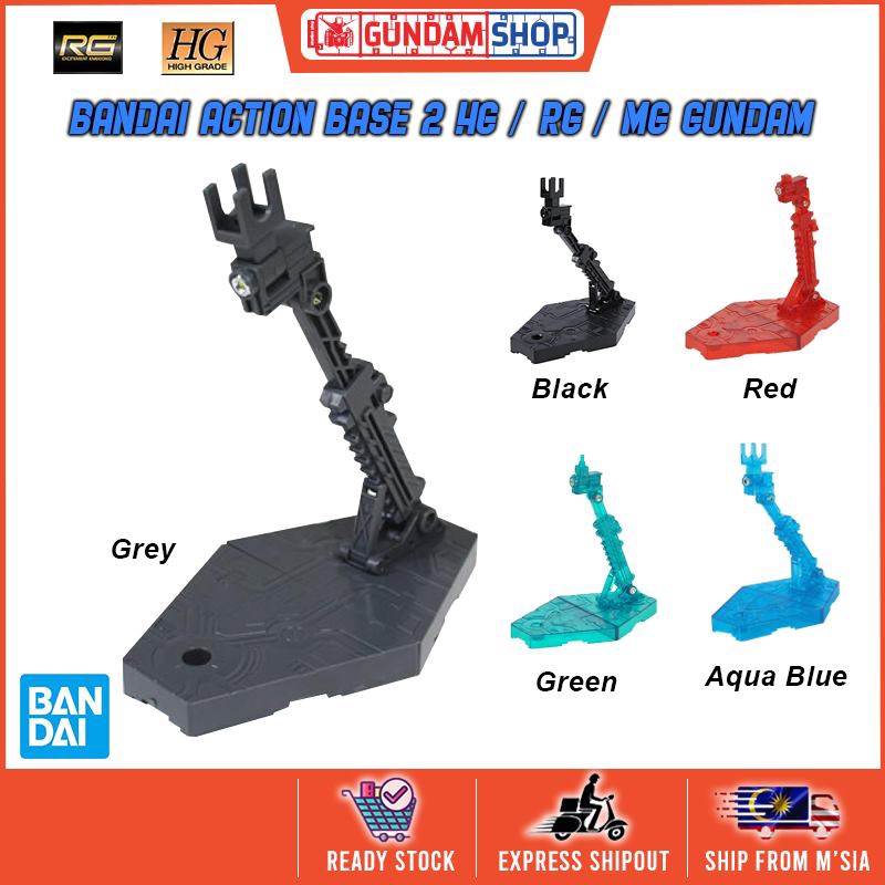 Bandai HG, RG 1/144 Gundam Action Base 2, Gundam Stand | Shopee Malaysia