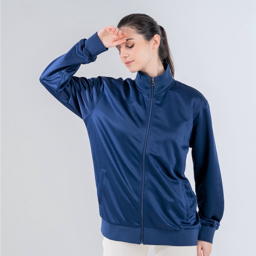 RIGHTWAY Unisex Outrefit Men Women Premium Track Jacket Suit - Navy ...