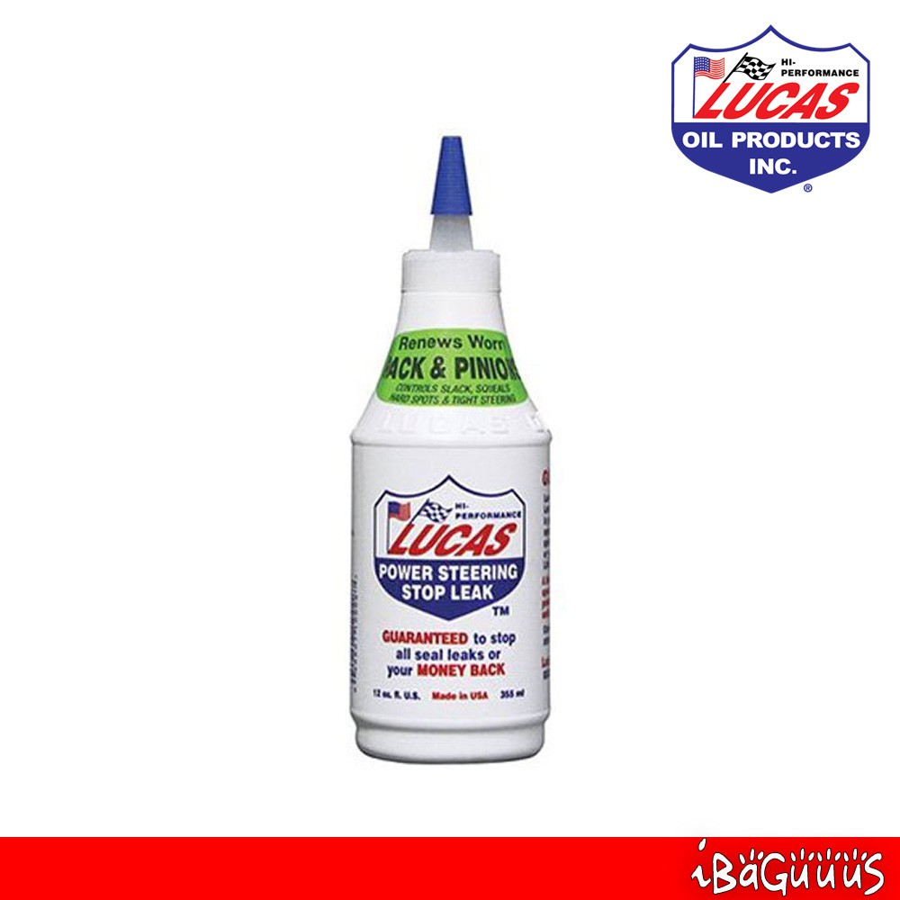 LUCAS POWER STEERING STOP LEAK(12OZ/355ML) | Shopee Malaysia