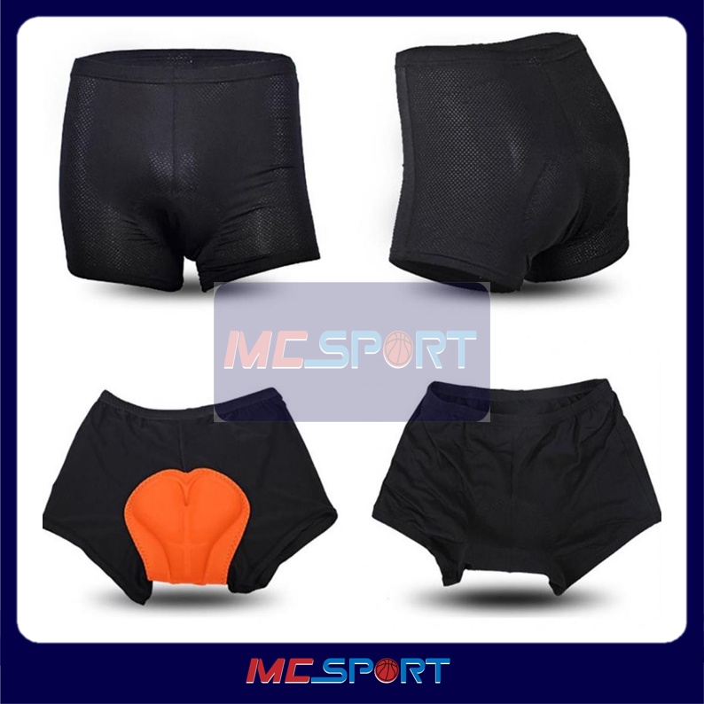 MCSPORT Boxer Bicycle Underwear Padded Bike Sport Outdoor Padded Boxer ...