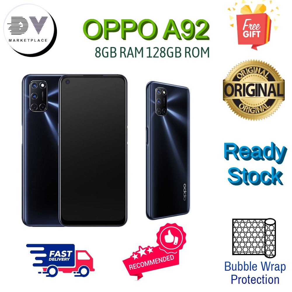 OPPO A92 ( 8GB+128GB ) - Original Set By OPPO Malaysia | Shopee Malaysia