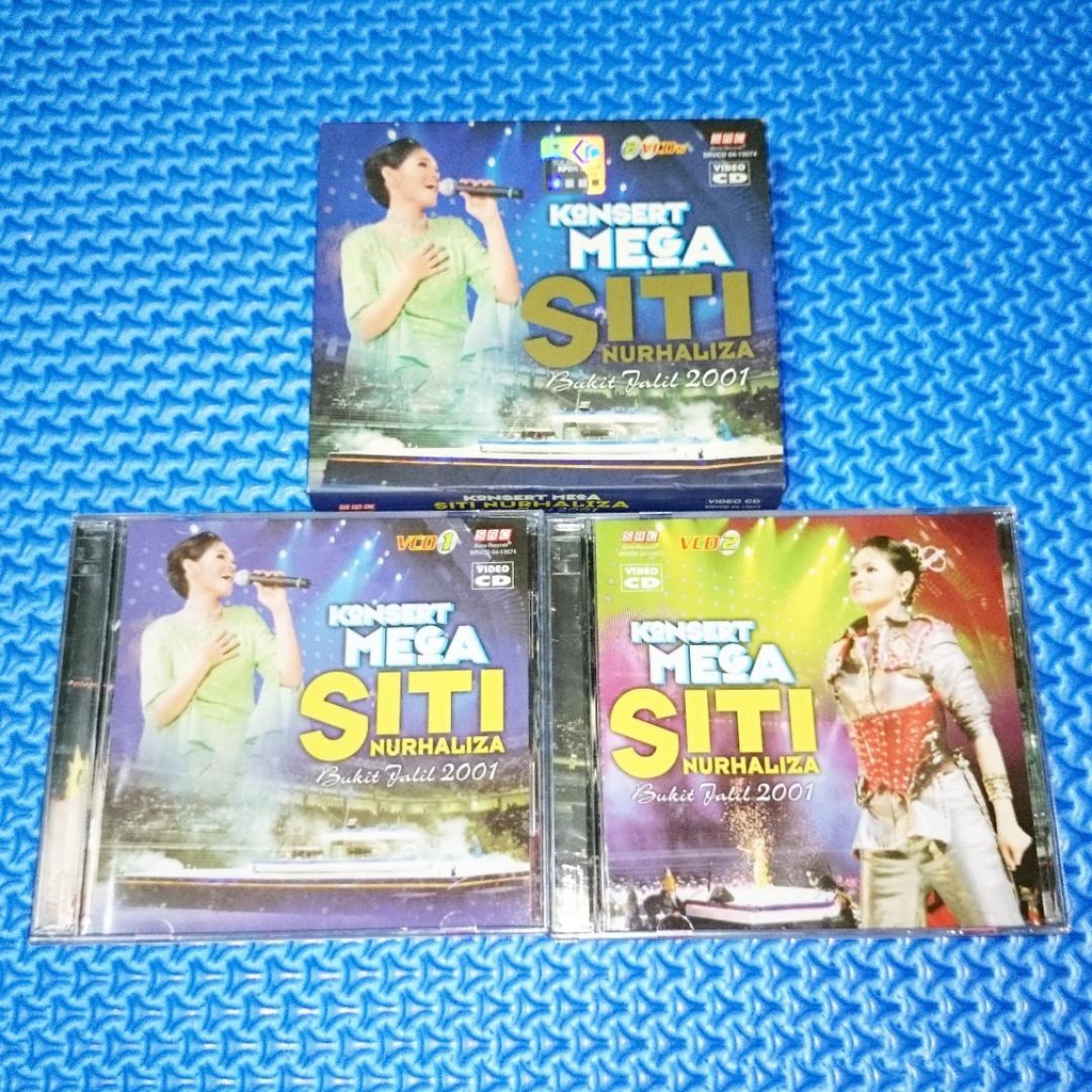 Siti Nurhaliza - Konsert Mega Siti Nurhaliza: Bukit Jalil 2VCD [2001] VCD | Shopee Malaysia