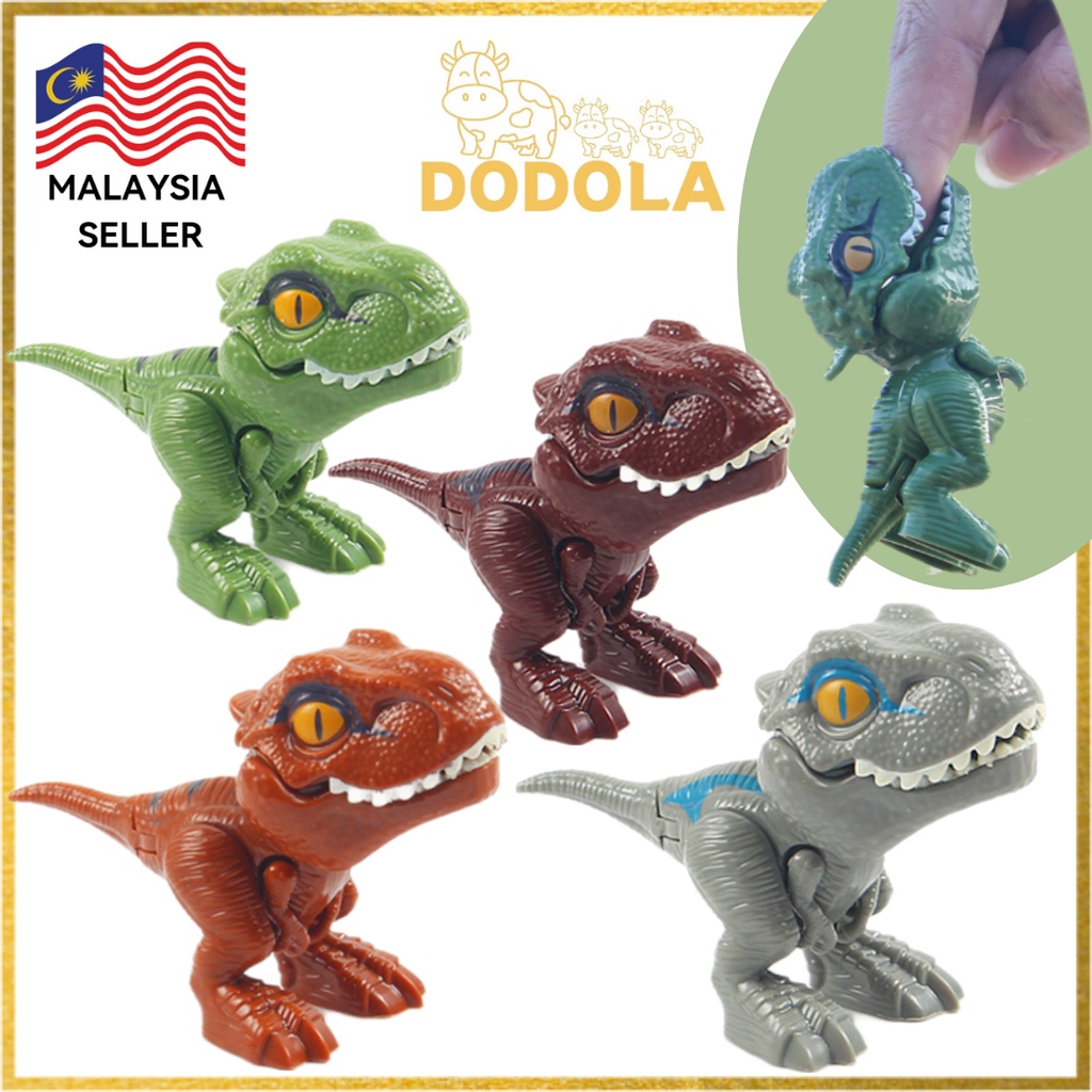 DODOLA Bitting Finger Dinosaur Toys Jurassic World Cute Creative ...