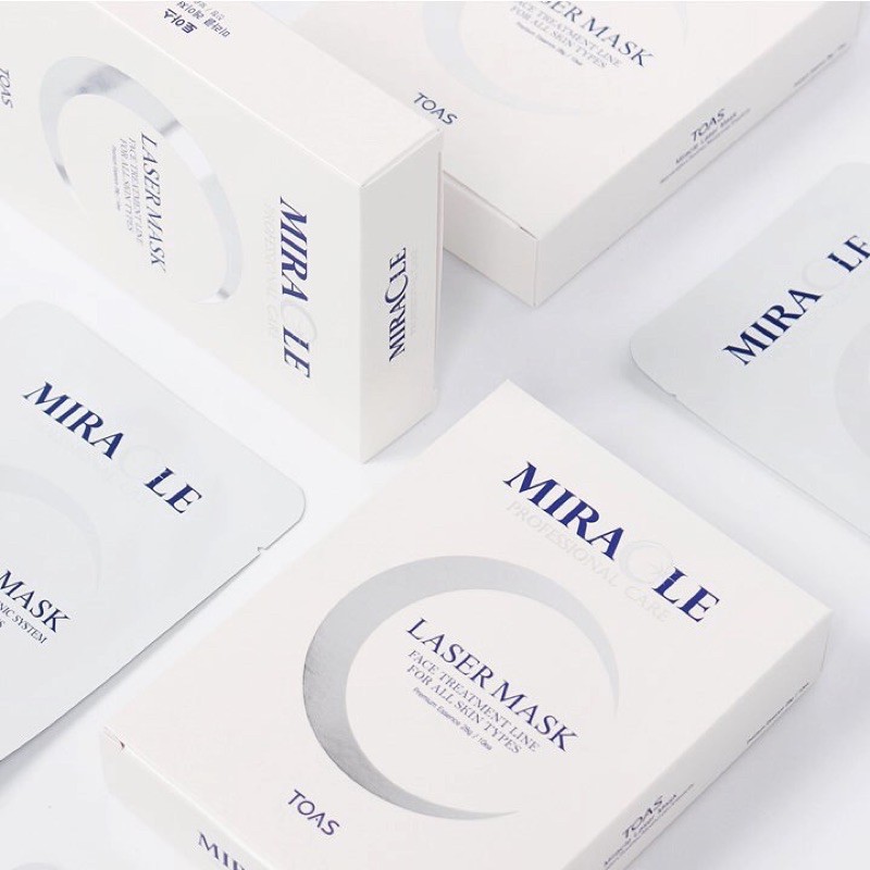 TOAS Miracle Laser Mask 10ea | Shopee Malaysia