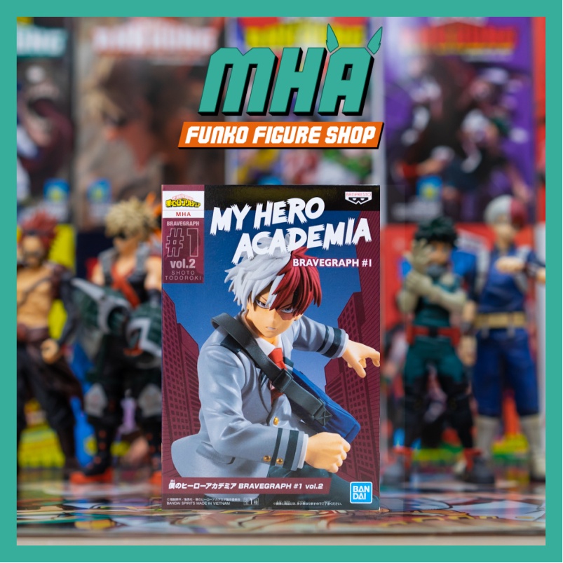 Genuine Banpresto My Hero Academia: Brave Graph Vol.2 - Todoroki Model ...