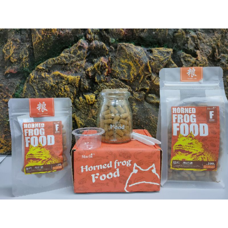 QT Macfn ProBiotic Horned Frog Food/Reptile Diet/Pacman Frog Diet ...