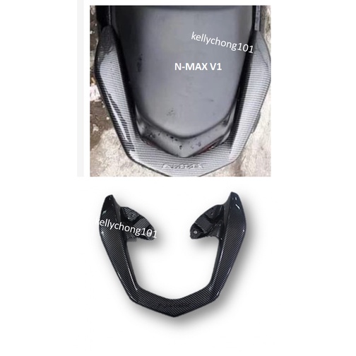 L Bar Spoiler Cover Carbon Yamaha N-MAX NMAX V1 V2 | Shopee Malaysia