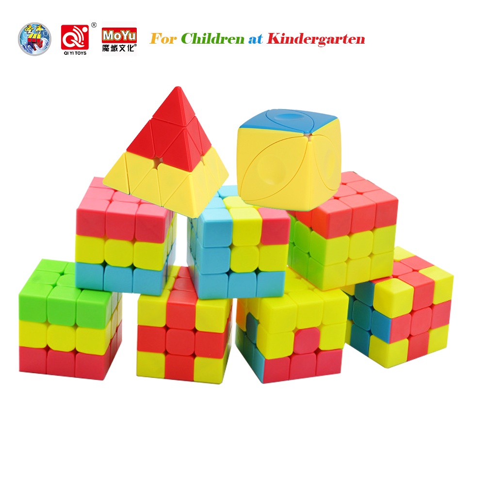 Kids Easy Speed Cube for Children Kindergarten Sandwich Unicorn Bumpy ...