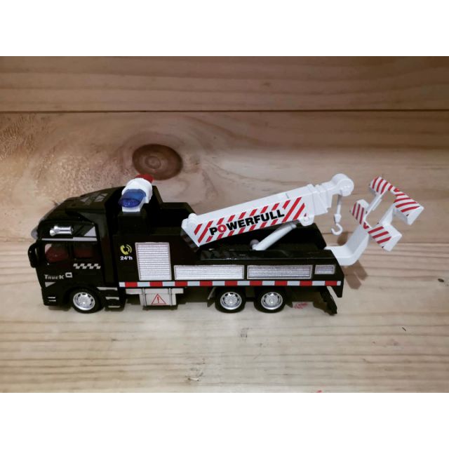 1/48 Recue Team Tow Truck Diecast Model Black | Shopee Malaysia