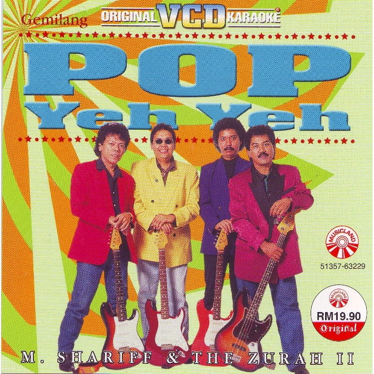 M. Shariff & The Zurah II – Gemilang Pop Yeh Yeh VCD Karaoke | Shopee ...