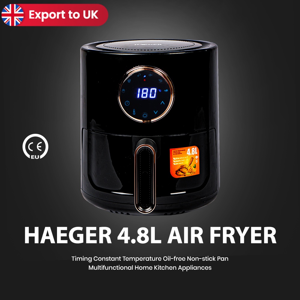 LED LCD Display Air Fryer Large Capacity home appliances Useful Kitchen ...