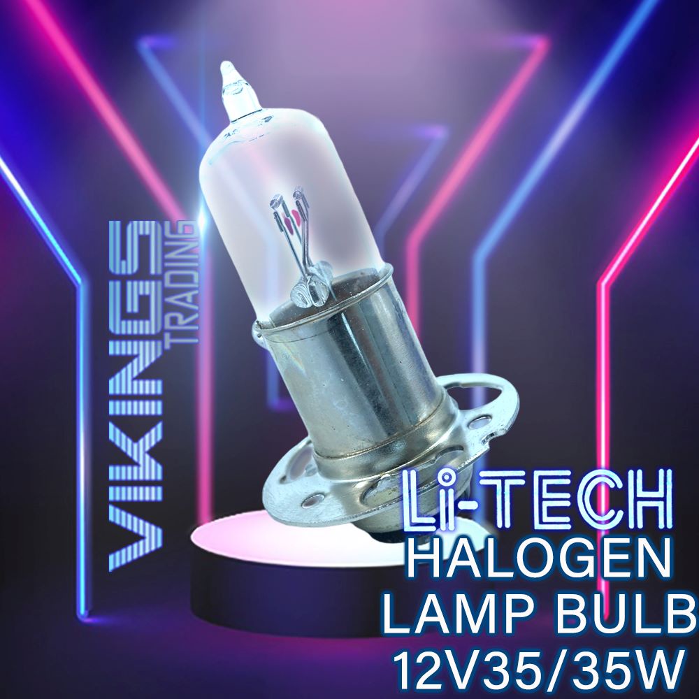 CLEAR STOCK!! 12V35/35W HALOGEN BULB HEADLAMP BULB LI-TECH [ RXZ ...